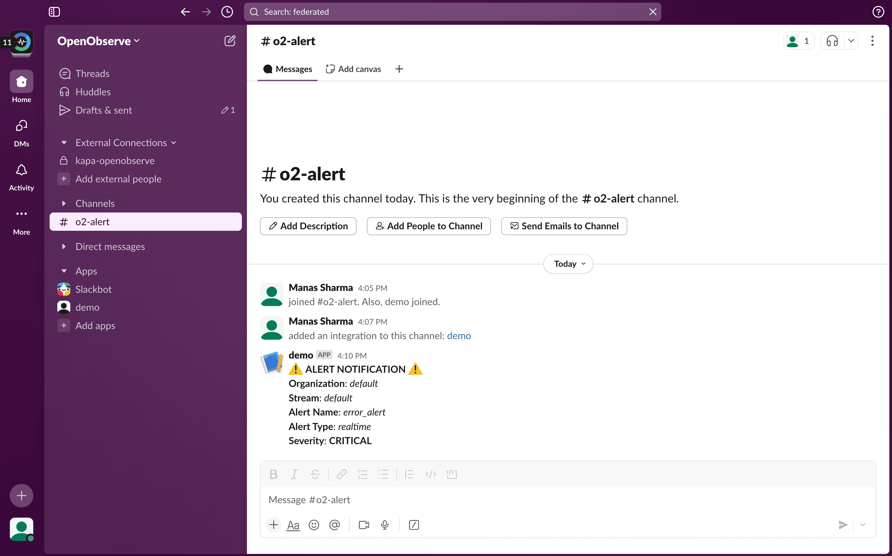 OpenObserve Alerts | Real-Time Monitoring & Notifications