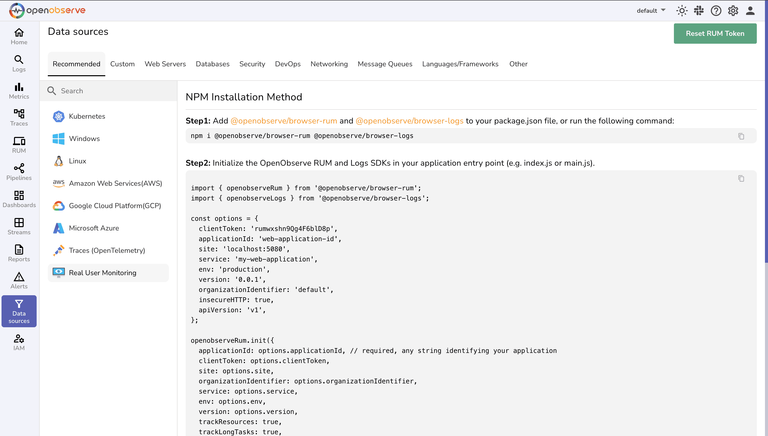 OpenObserve RUM | Real User Monitoring & Frontend Performance