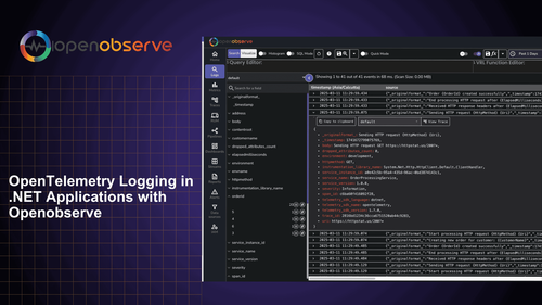 Implementing OpenTelemetry Logging in .NET Applications with OpenObserve